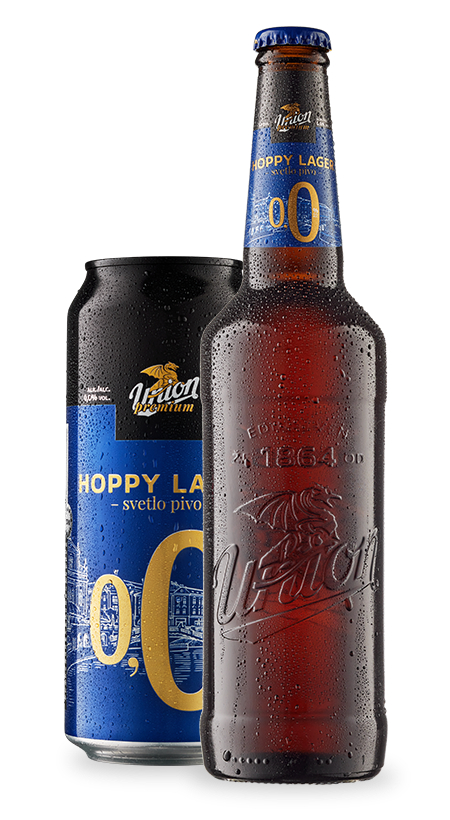 Izdelki Union | Premium Hoppy lager 0,0
